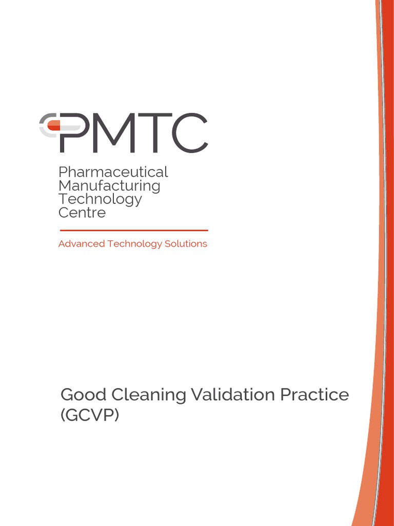PMTC - Good Cleaning Validation Practice | PDF | Verification And ...