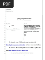 Sample Cross-Complaint in Interpleader For California | PDF | Complaint ...