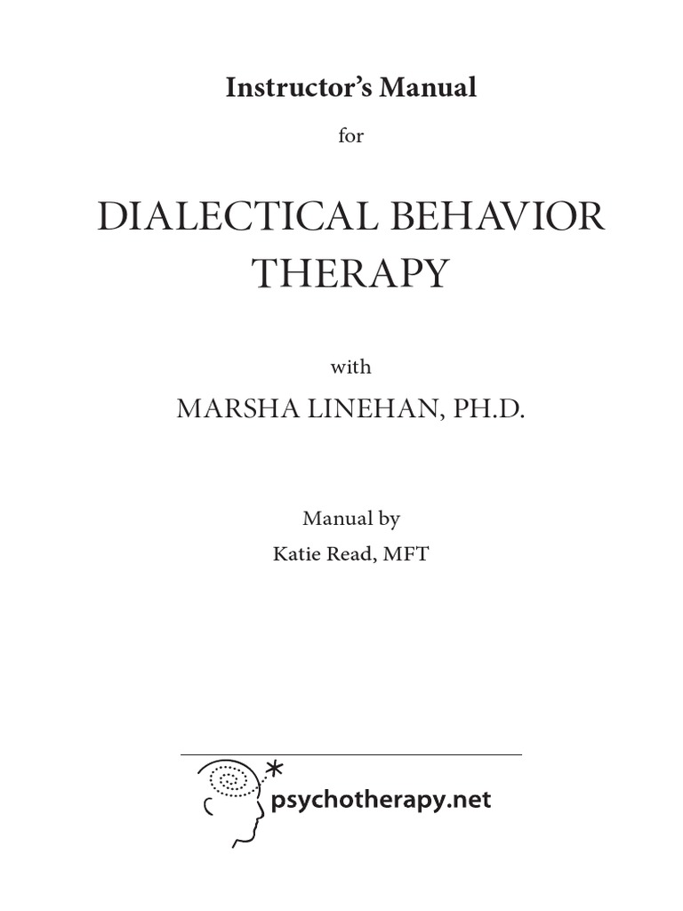 Dialetical Behaviour Therapy | PDF | Dialectical Behavior Therapy ...