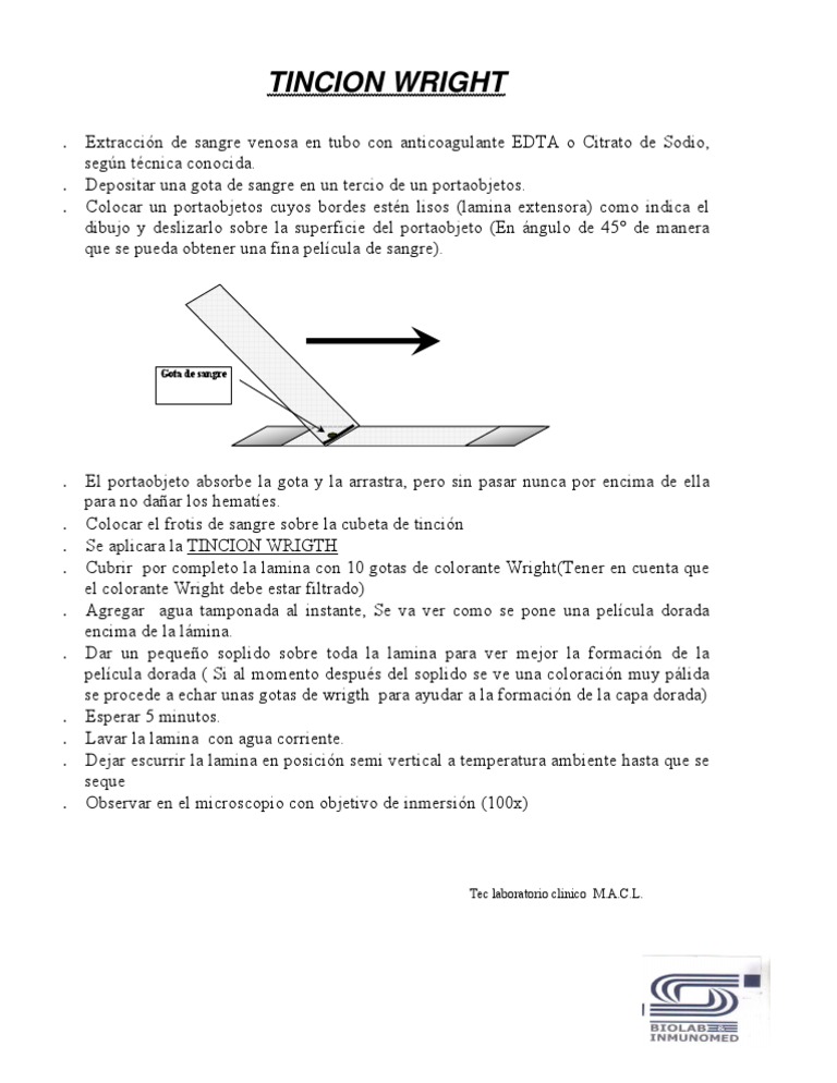 Tincion Wright | PDF