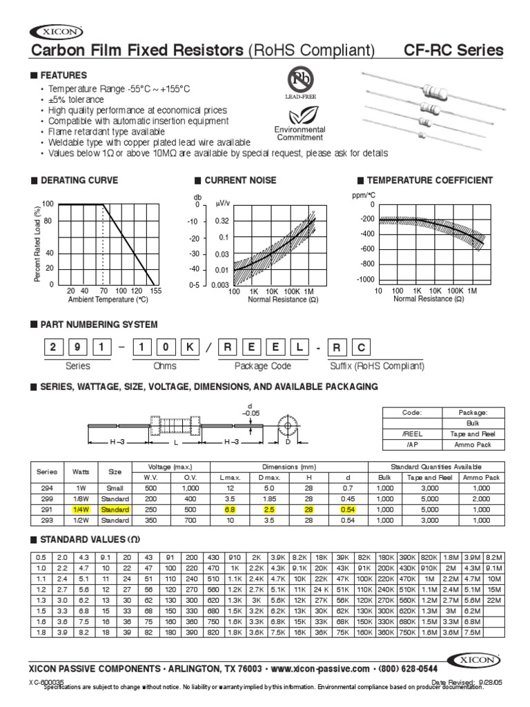 18 Ohm Resistor | PDF | Resistor | Electrical Resistance And Conductance