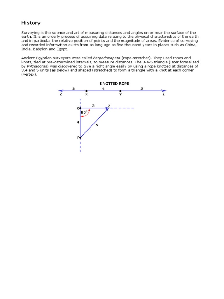Offset Survey | PDF | Surveying | Area