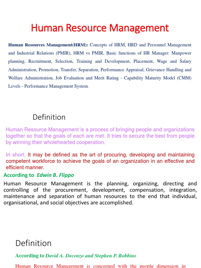 Human Resource Management | PDF | Human Resource Management | Recruitment