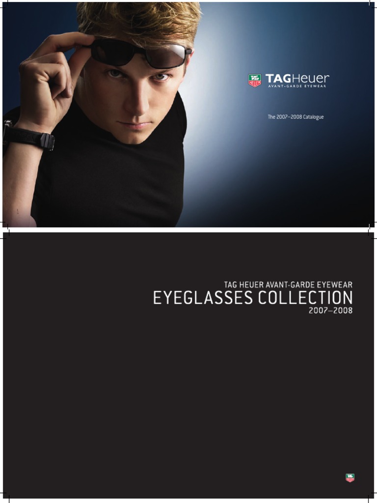 TAG Heuer Catalogue | PDF | Blue | Glasses