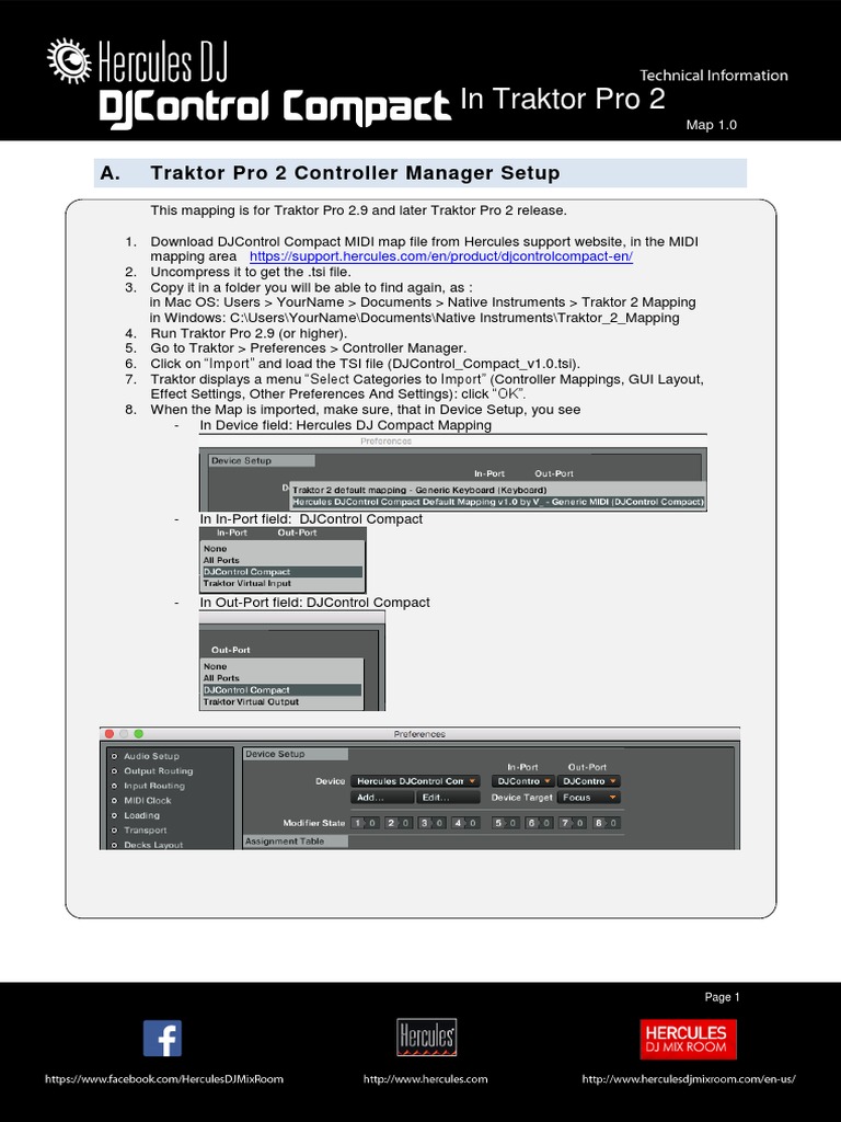 Traktor Pro 2 DJControl Guide | PDF | Software | System Software