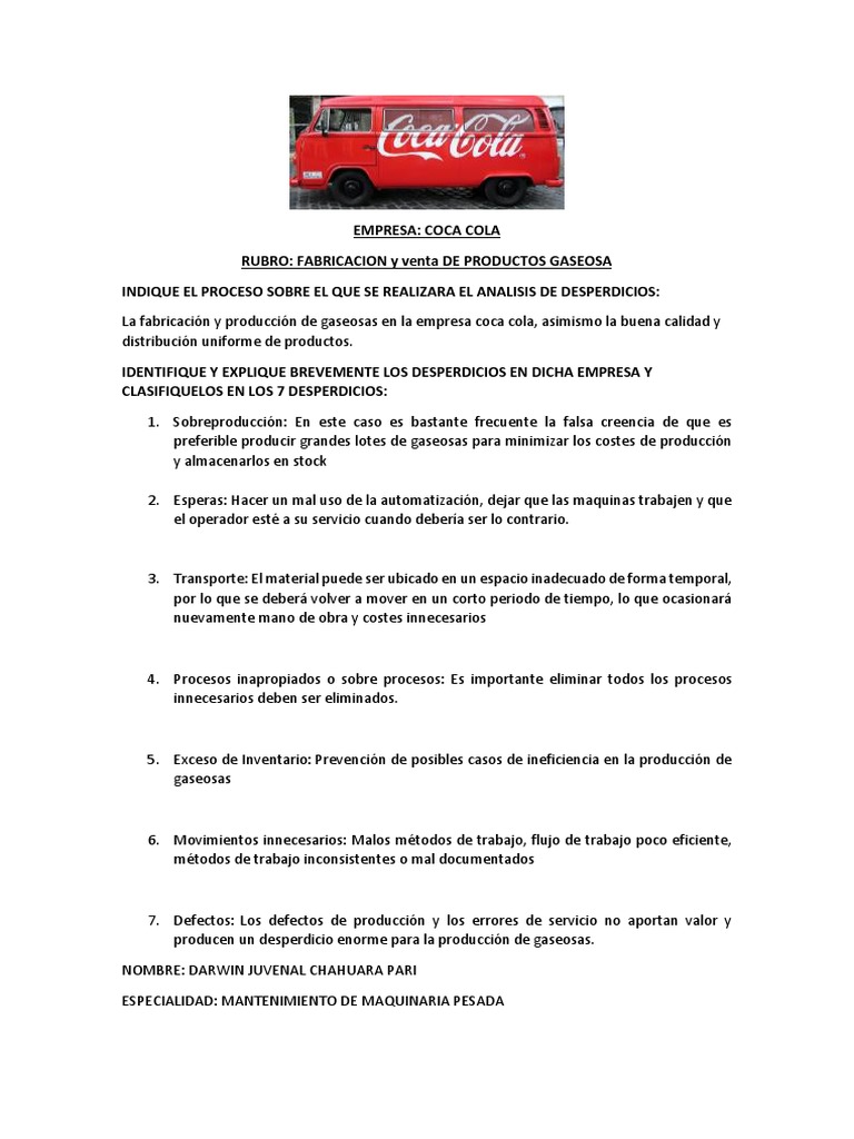 Coca Cola 1 | PDF