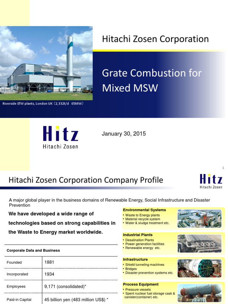 Grate Combustion For Mixed MSW Makoto San | PDF | Waste Management ...