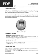 Medidores A3r Elster Guia de Estudio | PDF | Transformador | Corriente ...