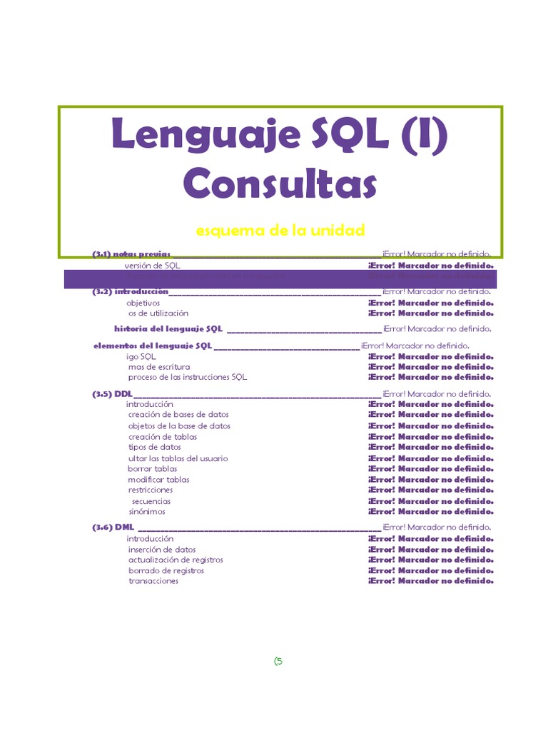 Lenguaje SQL II Consultas | PDF | SQL | Tabla (base de datos)
