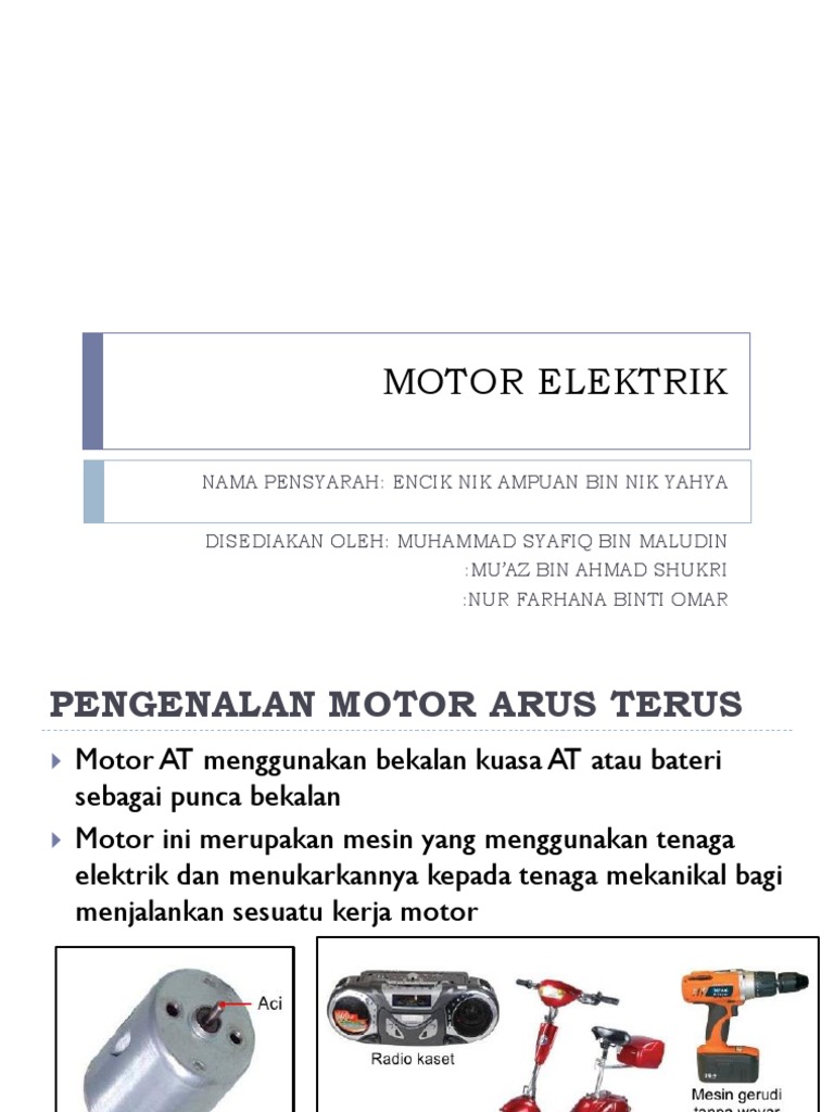 Motor Elektrik | PDF