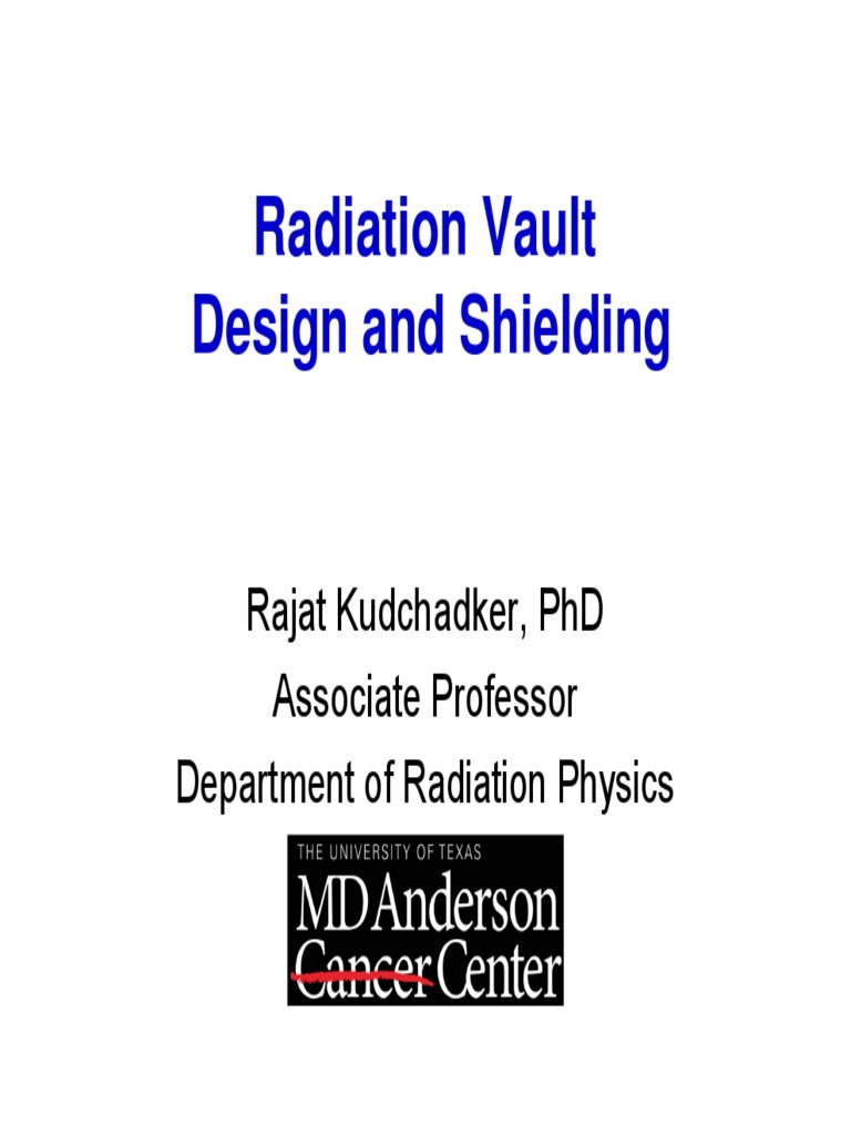 1 Room Shield Design | PDF | Radiation Protection | Radiation Therapy
