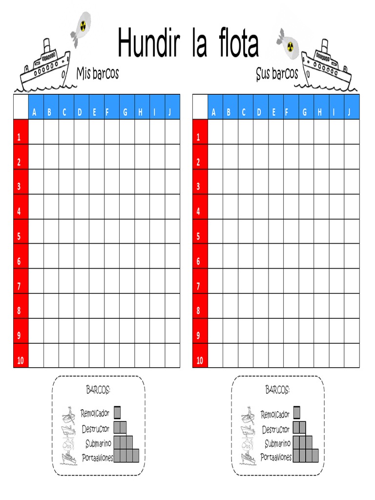 Hundir La Flota PDF | PDF