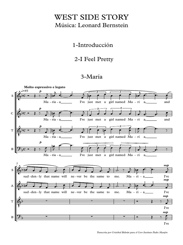 WEST SIDE STORY-completa Definitiva | PDF