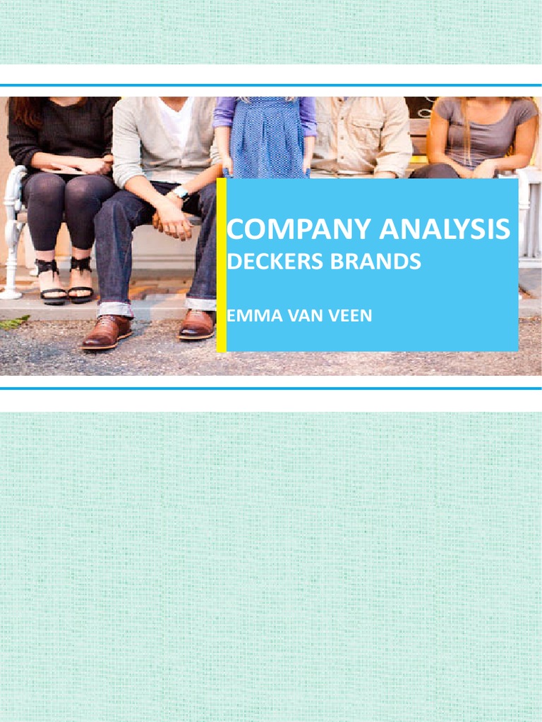 Emma M2a Company Analysis Deckers Brands Resit 15 16 | PDF | Retail ...