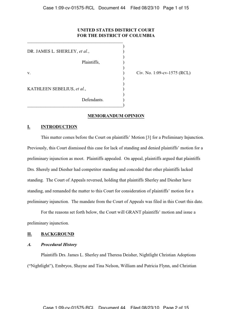 U.S. District Court Judge Royce Lamberth Temporarily Halts Federally ...