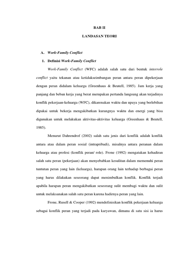 Landasan Teori WFC PDF | PDF | Karier & Perkembangan | Pengembangan Diri