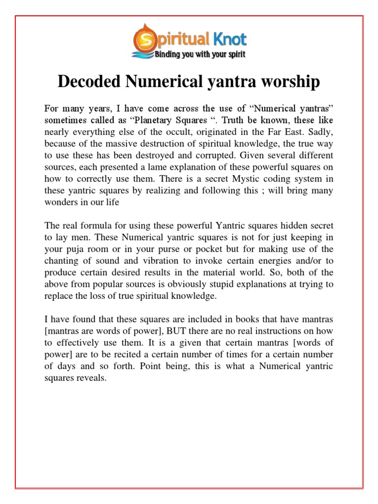 Yantra For | Download Free PDF | Tantra | Buddhism And Sexuality