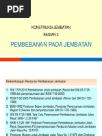 Pedoman Perencanaan Pembebanan Jembatan Jalan Raya | PDF