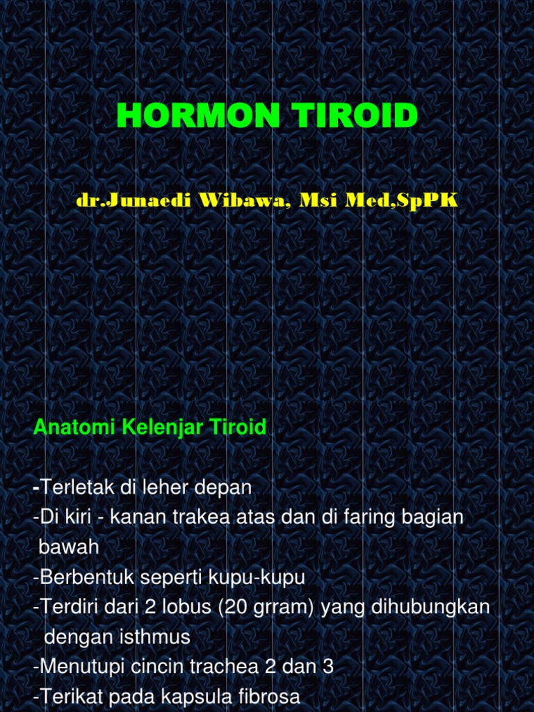 Hormon Tiroid | PDF