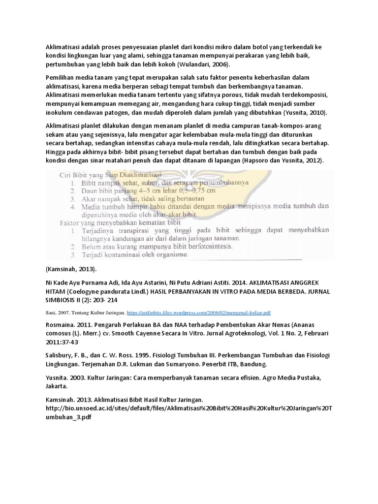 AKLIMATISASI | PDF