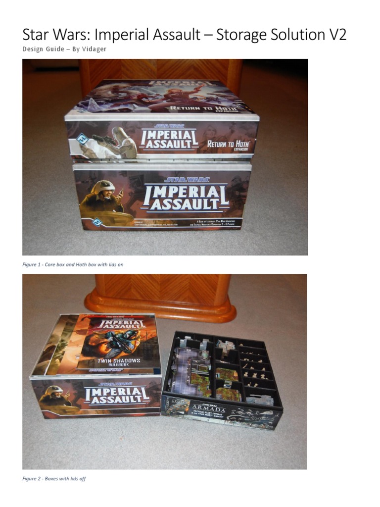 Star Wars: Imperial Assault - Storage Solution V2: Design Guide - by ...