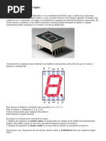 Practica 2 - Display 7 Segmentos | PDF | Diodo emisor de luz | Arduino