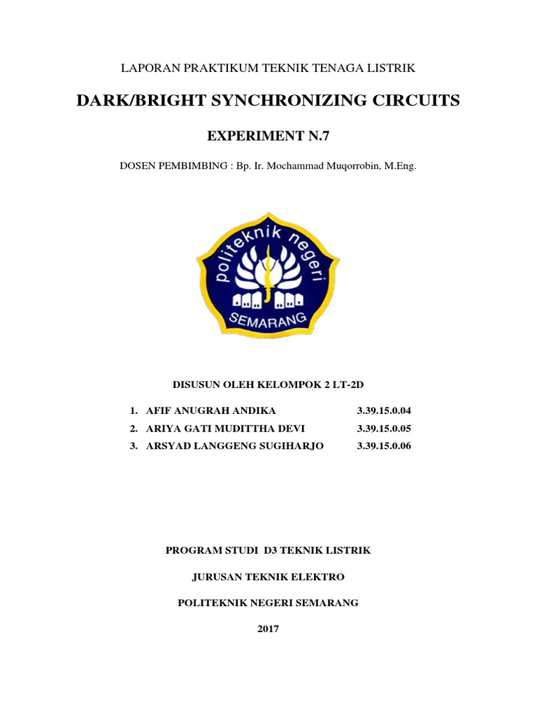 Sinkronisasi Generator Listrik dengan Sumber PLN | PDF