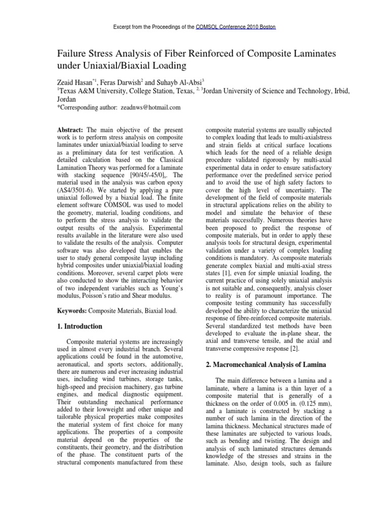 Carpet Plot | PDF | Stress (Mechanics) | Composite Material
