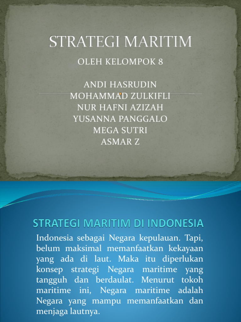 Strategi Maritim | PDF