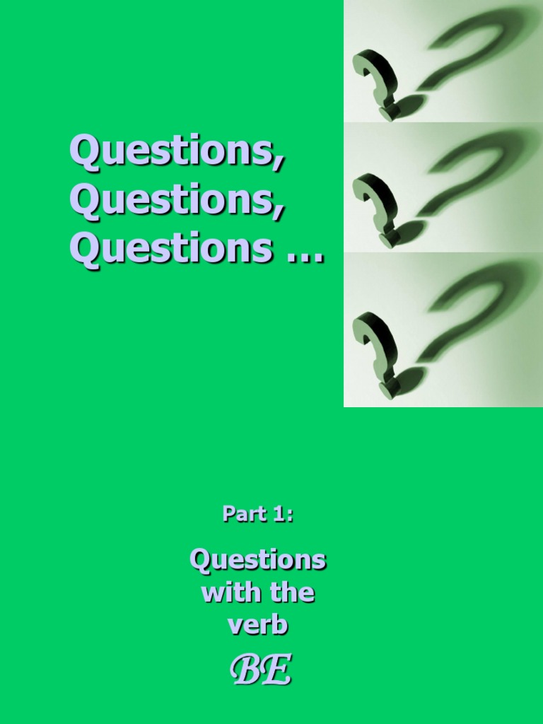 WH Questions | PDF | Question | Rules