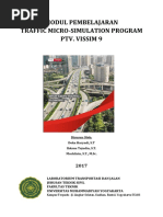 Manual Book Aplikasi PTV Vissim 2020 | PDF