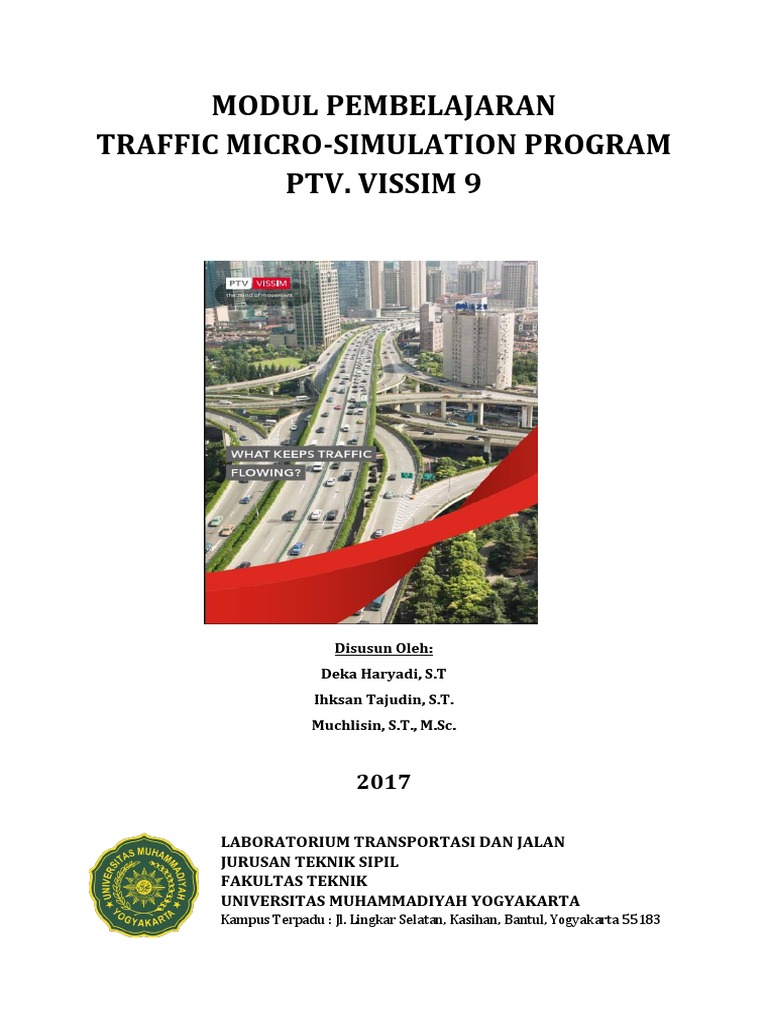 Modul Vissim UMY 2017 | PDF