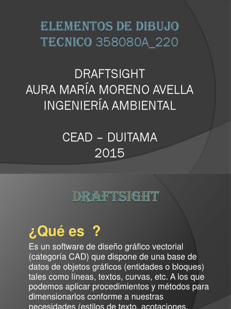 Funciones Basicas Draftsight | Descargar gratis PDF | Puntero (Programación de computadora ...