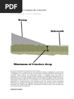 CÁLCULO DE RAMPA - Blocks | PDF | Autodesk Revit | Porcentaje