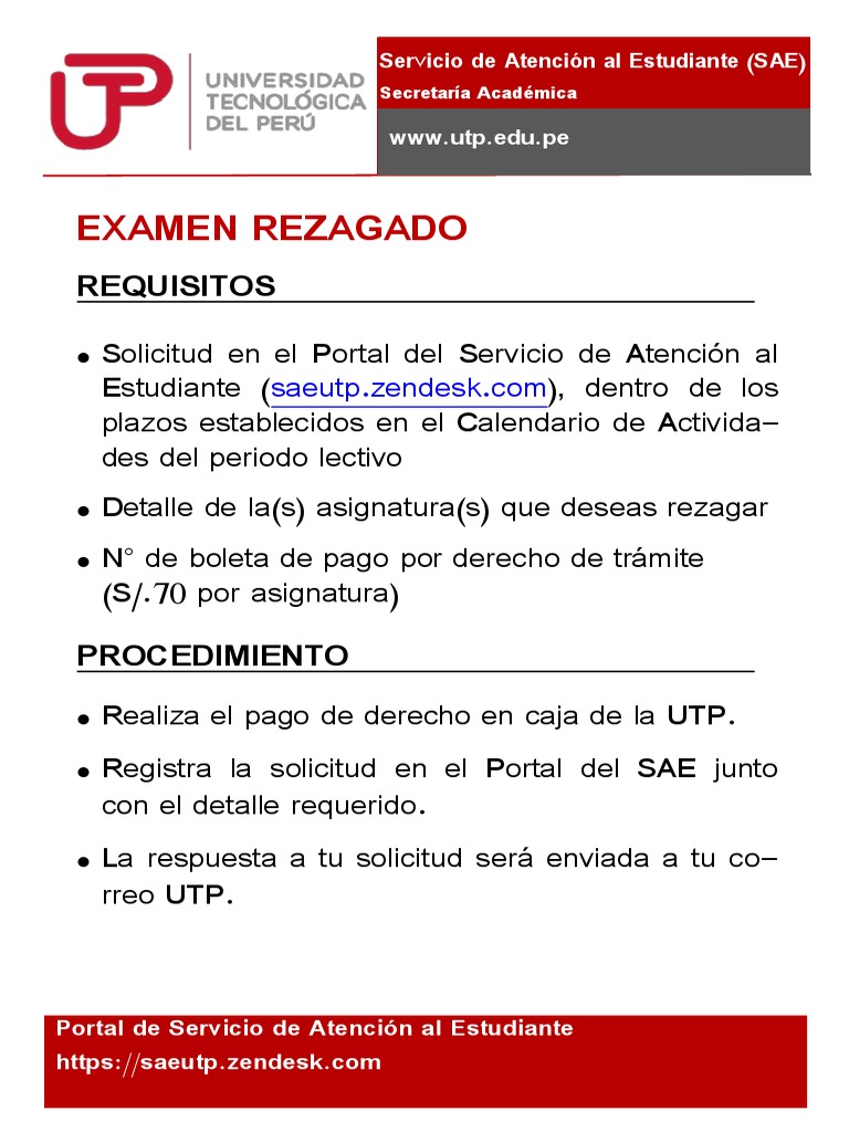 Examen Rezagado | PDF