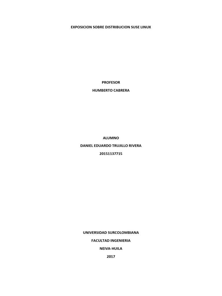 Suse Linux PDF Software Linux