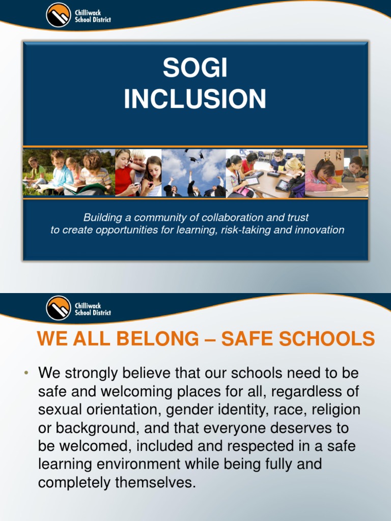SOGI PowerPoint Presentation | PDF | Sexual Orientation | Gender Identity