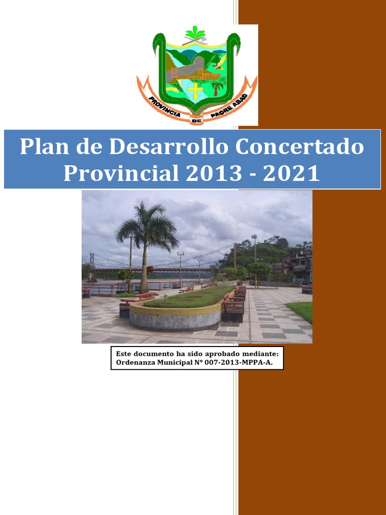 Plan de Desarrollo Concertado Provincial 2013 - 2021 | Ciencia (general ...