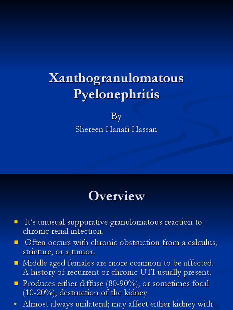 Xanthogranulomatous Pyelonephritis | PDF