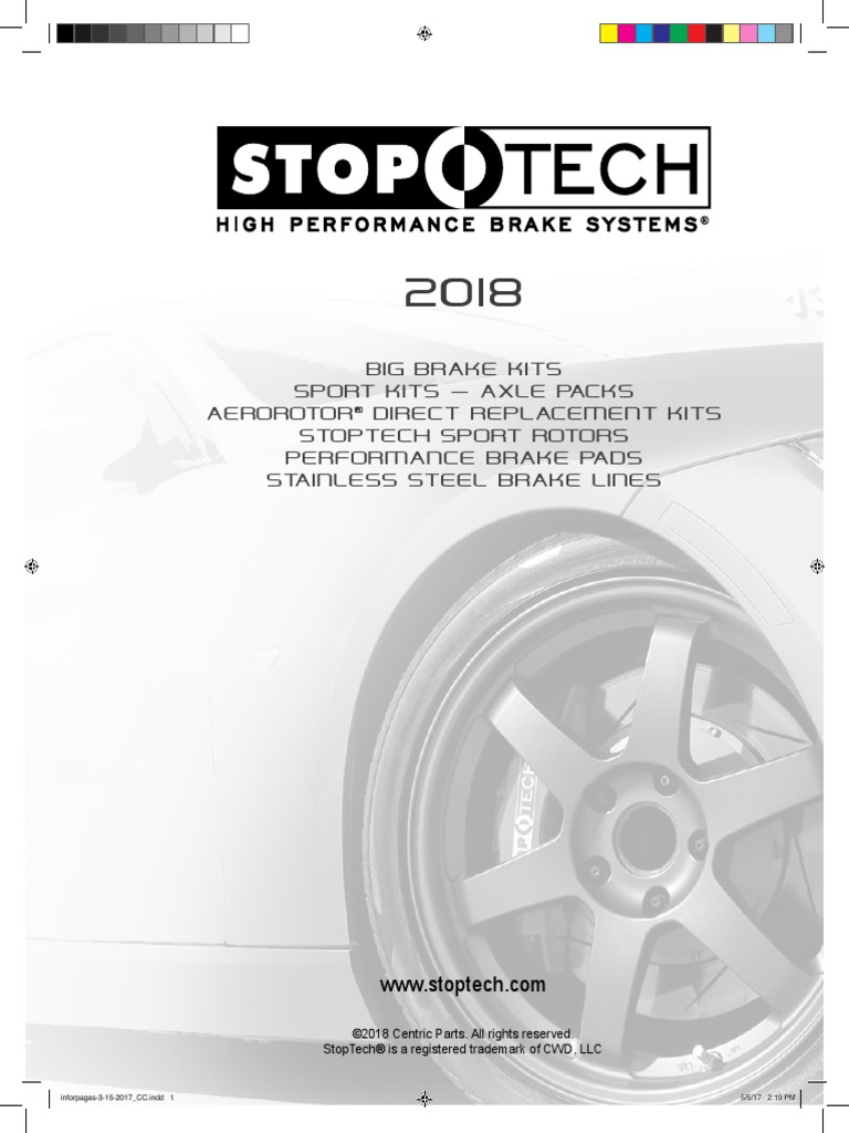 Stoptech Catalog Via BuyBrakes - Com Free PDF Catalog | PDF | Brake ...