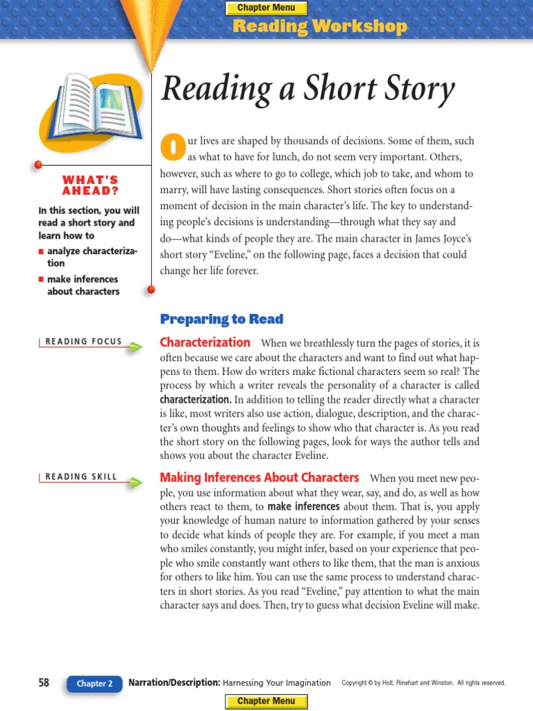 1.1 How To Read A Short Story - Eveline PDF | PDF | Short Stories
