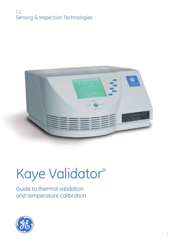 Kaye Validator: Sensing & Inspection Technologies | PDF | Calibration ...