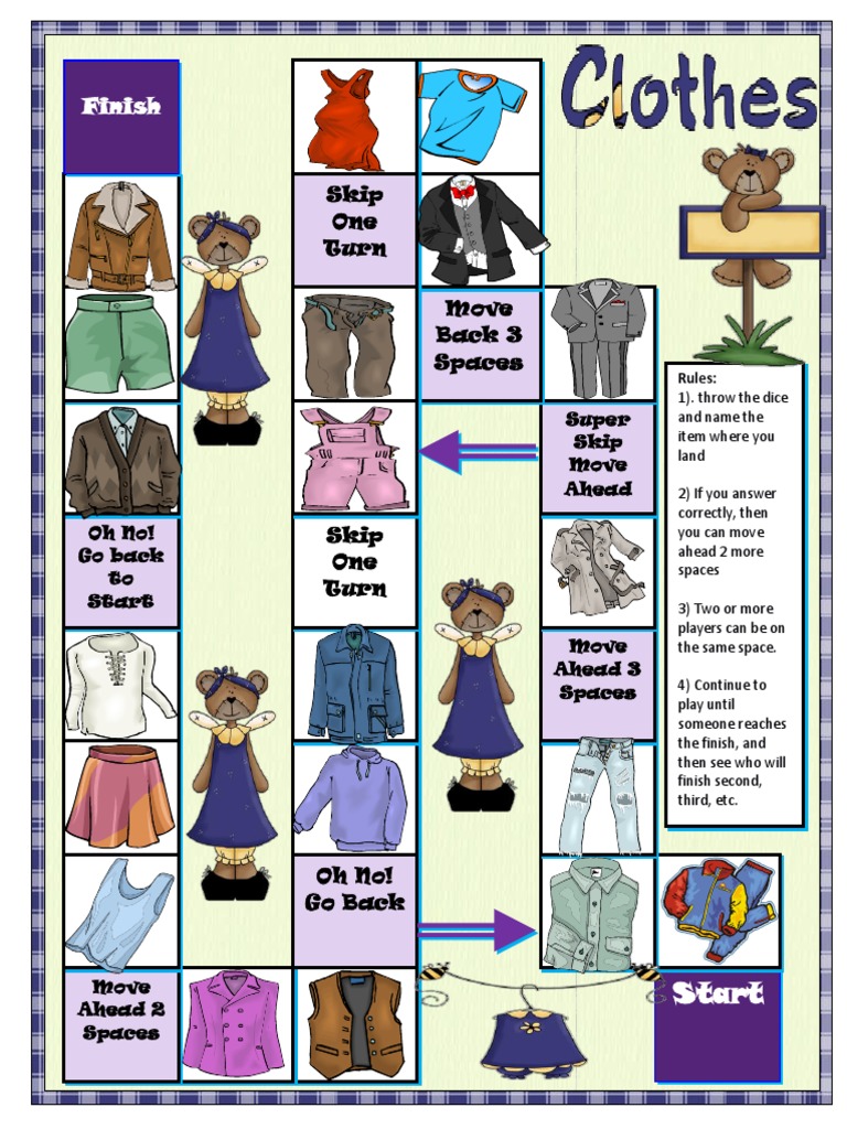 Board-Game CLOTHES PDF | PDF