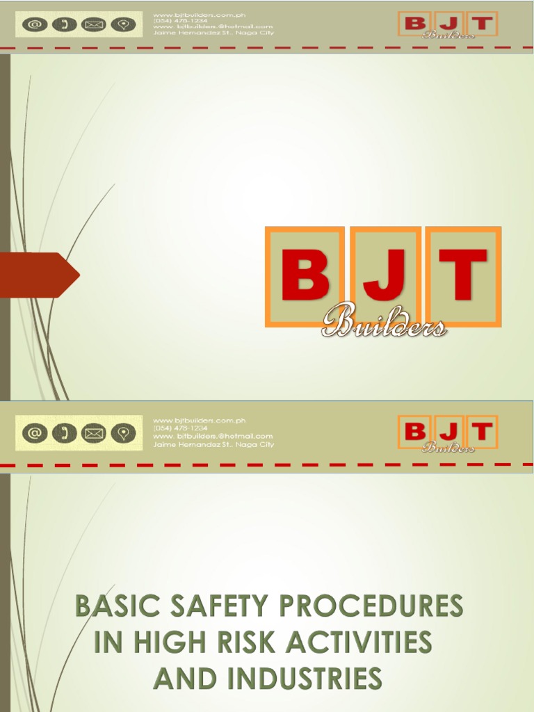 Basic Safety Procedures | PDF | Hazards | Educational Assessment