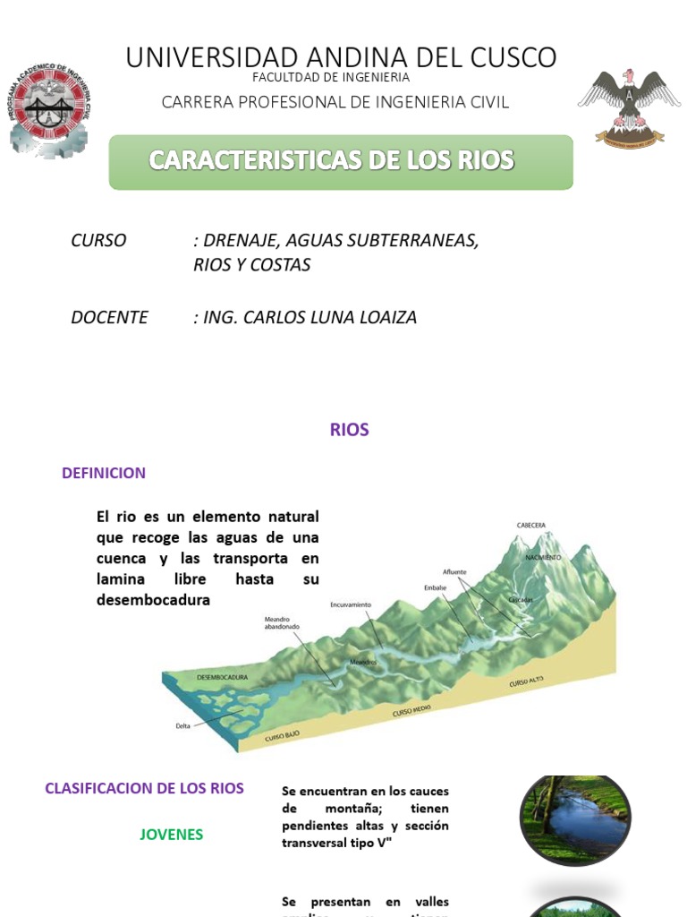 Caracteristicas Rios | PDF | Río | Hidrología