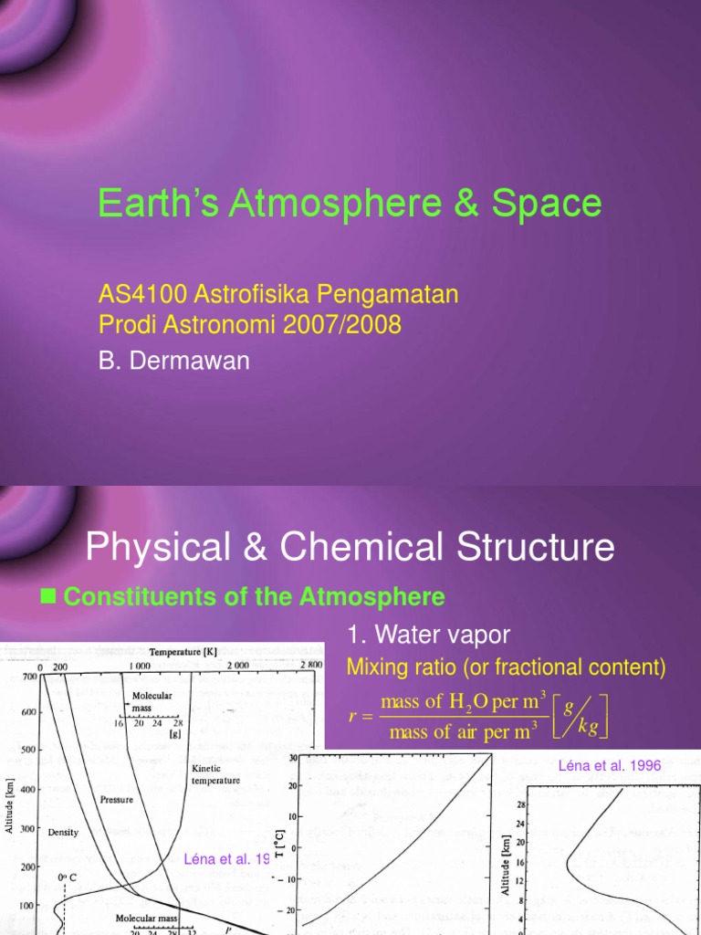 Earth's Atmosphere: Structure & Radiation | PDF | Atmosphere Of Earth ...