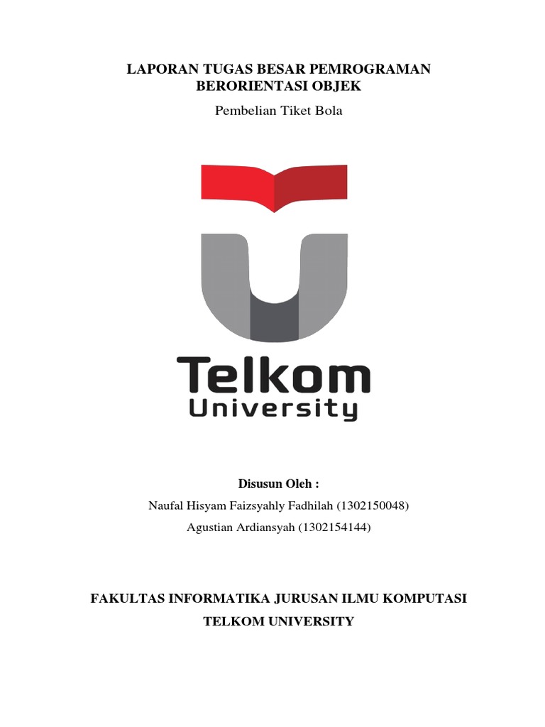 Laporan Tugas Besar Pemrograman Berbasi Obejek | PDF