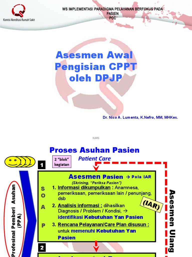 Asesmen DPJP Pengisian CPPT | PDF