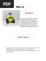 Wall E Proyect | PDF | Robot | Robótica