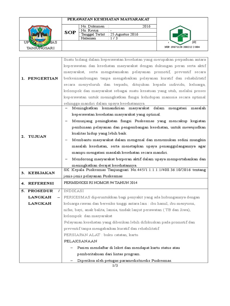 Sop PHN | PDF